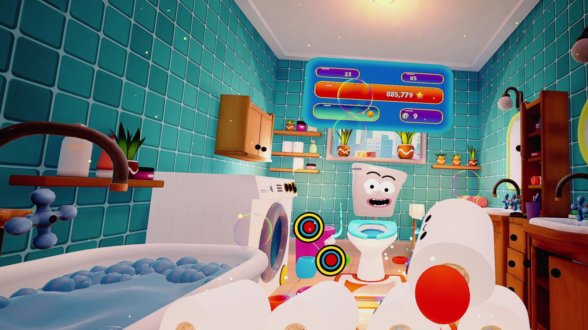 Toilet Toss VR Análisis: Caos y Diversión en Realidad Virtual