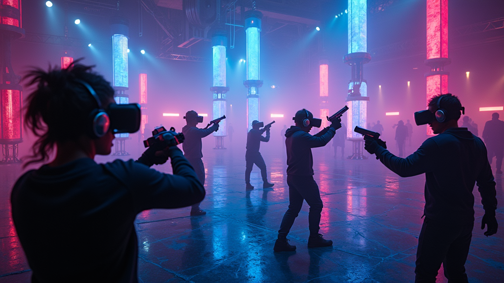 Laser Tag VR Barcelona | Experiencia de Realidad Virtual en Virtua