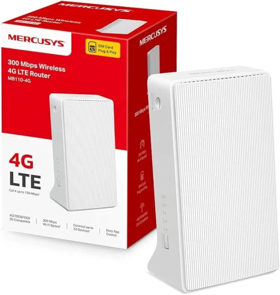 Mercusys MB110-4G opiniones: la VERDAD sobre el router 4G