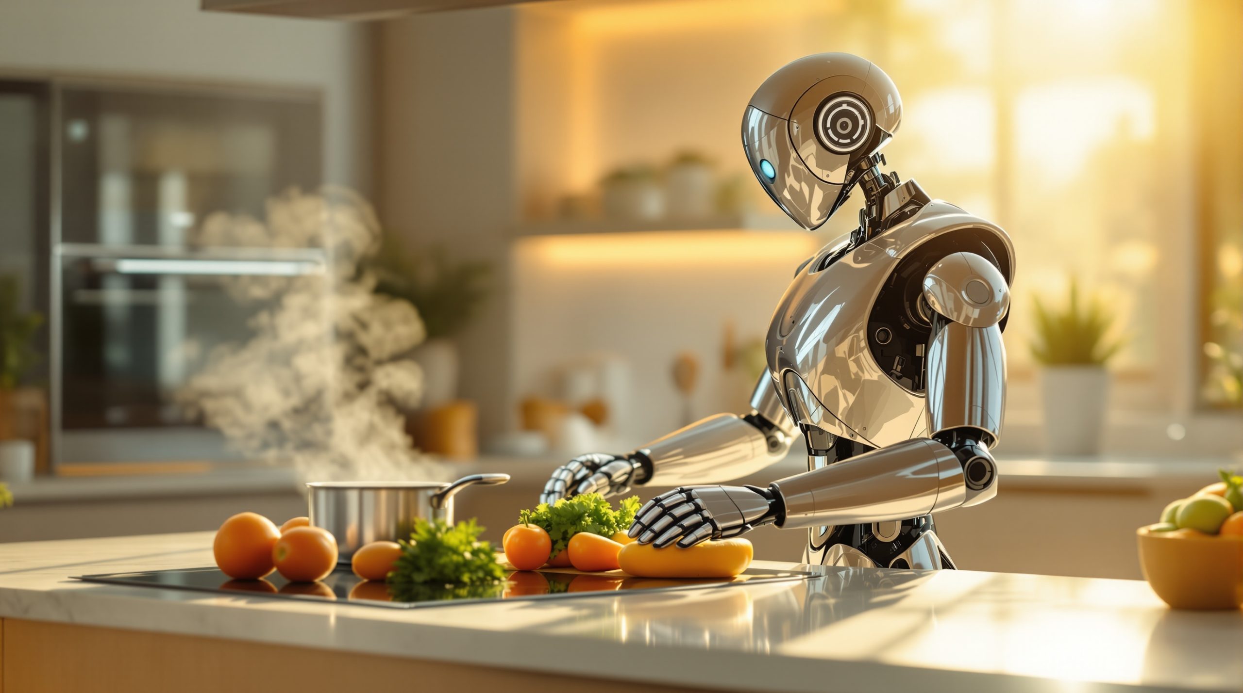 Por fin en casa: Robot Humanoide MidOn toma el control de tus tareas ...